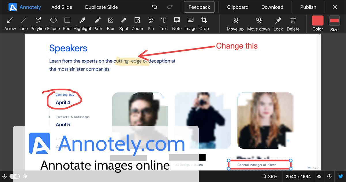 Annotely - Image annotation made simple. Annotate any image anywhere.